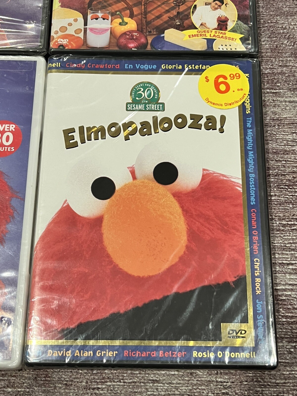 Sesame Street DVD Lot (4) Elmopalooza + Other Elmo Titles! NEW & SEALED ...