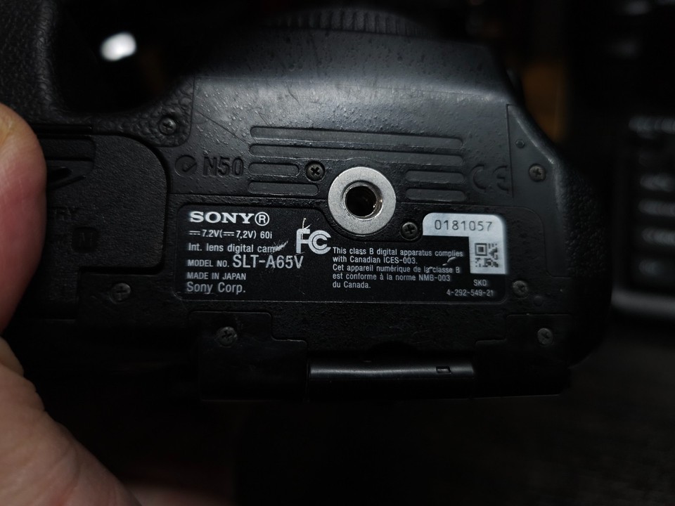 Sony Alpha SLT-A65V DSLR Camera Body 24.3MP-LOW SC-17K ONLY | eBay