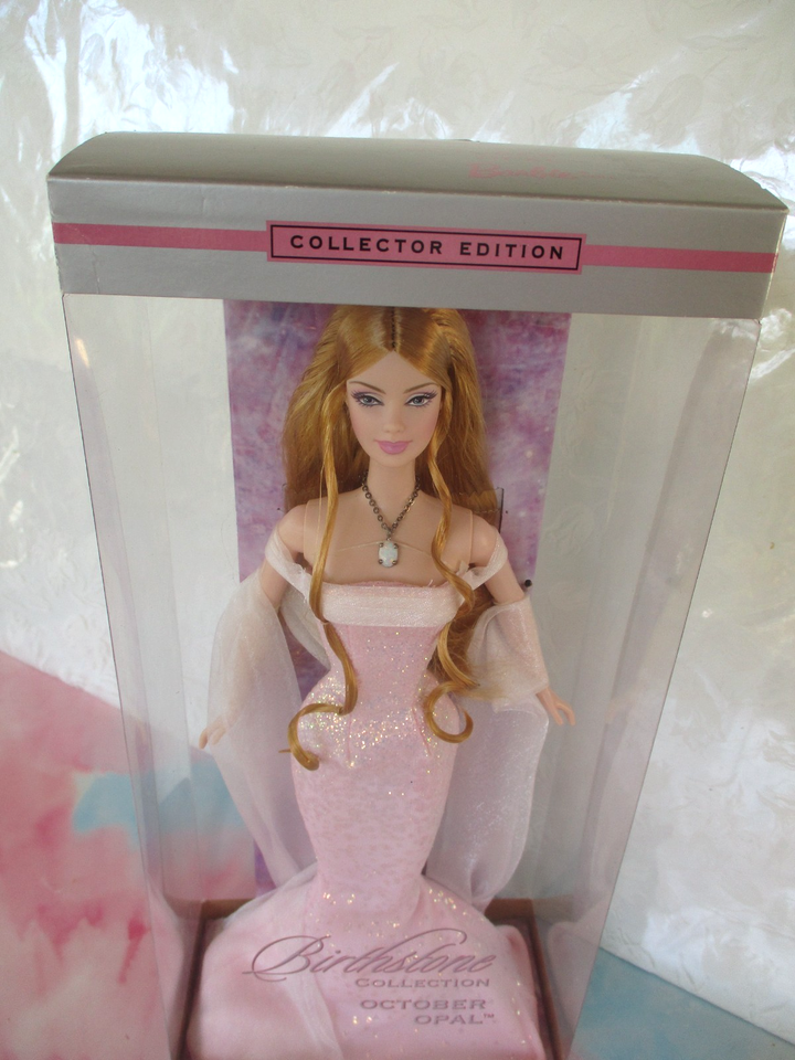 October Opal Birthstone Collection Barbie B2395 Un-Opened Box 2002 ...
