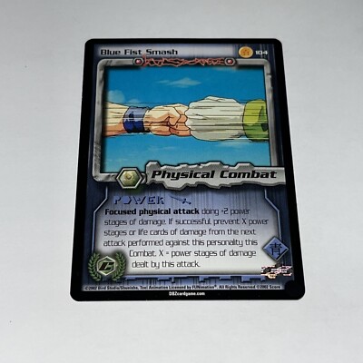 DBZ Dragon Ball Z Blue Fist Smash 104 Cell Games Saga NM RARE SCORE | eBay