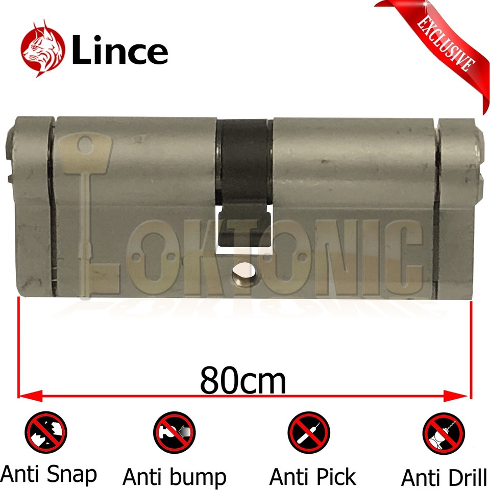 Lince High Security Euro Cylinder Composite Door Lock Anti Snap Bump ...