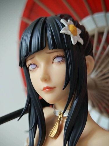 FA Studio Hyuga Hinata 1/4 Resin Statue Figure Anime black swimwear ...