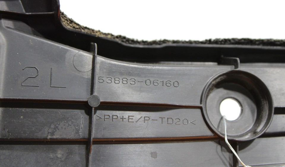 2018-2024 Toyota Camry Front Left Side Fender Rearward Seal Cover OEM ...