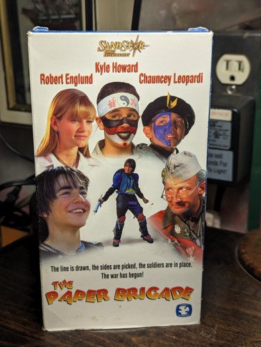 RARE: The Paper Brigade (1996) VHS Tape (PG) SandStar Family Film ...