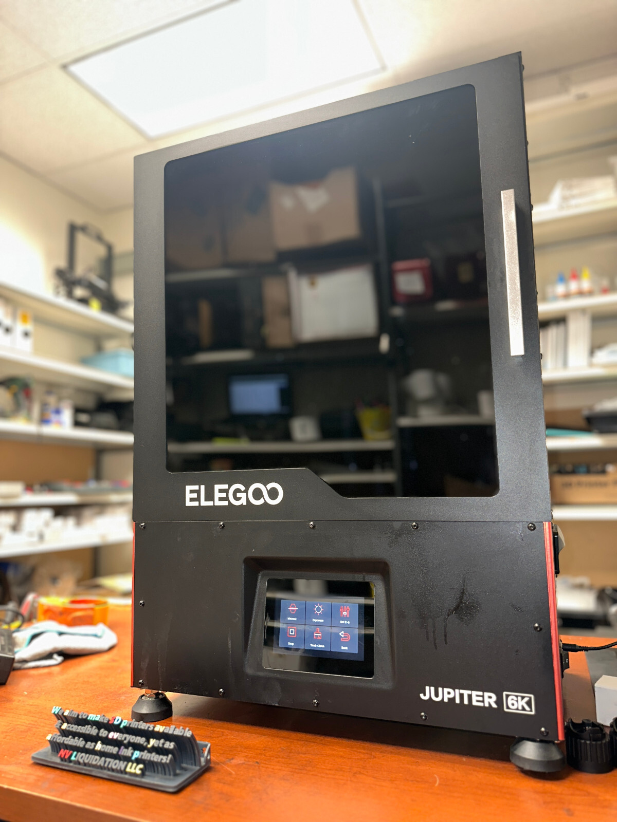 ELEGOO JUPITER and Jupiter SE 12.8" 6K MONO MSLA 3D PRINTER NIB [Pre-Owned] | eBay