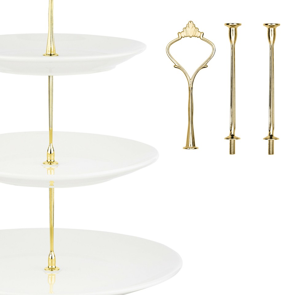 Afternoon Tea Cake Stand 3 Tier Tea Wedding Plates Party Tableware ...