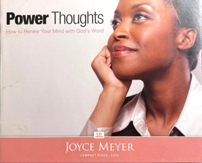 Joyce Meyer Ministries "Power Thoughts, How to Renew Your Mind" 4 cd ...