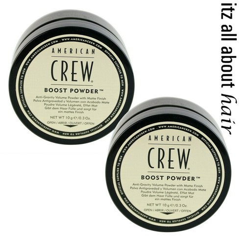 American Crew Boost Powder 2 x 10g Anti Gravity Volume Powder with ...