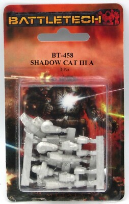 Battletech BT-458 Shadow Cat III A (45 Ton) Medium OmniMech Clan Mech Miniature | eBay