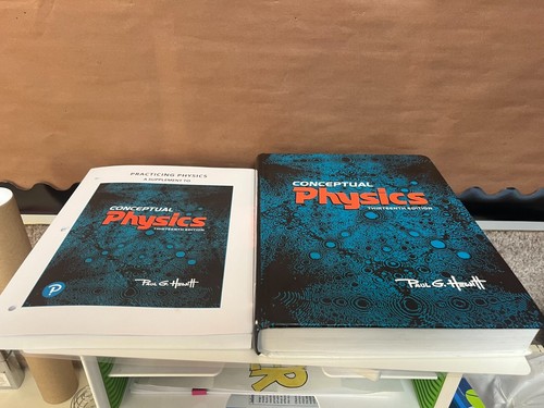 Conceptual Physics 13th edition Hardcover + Practice Book | eBay