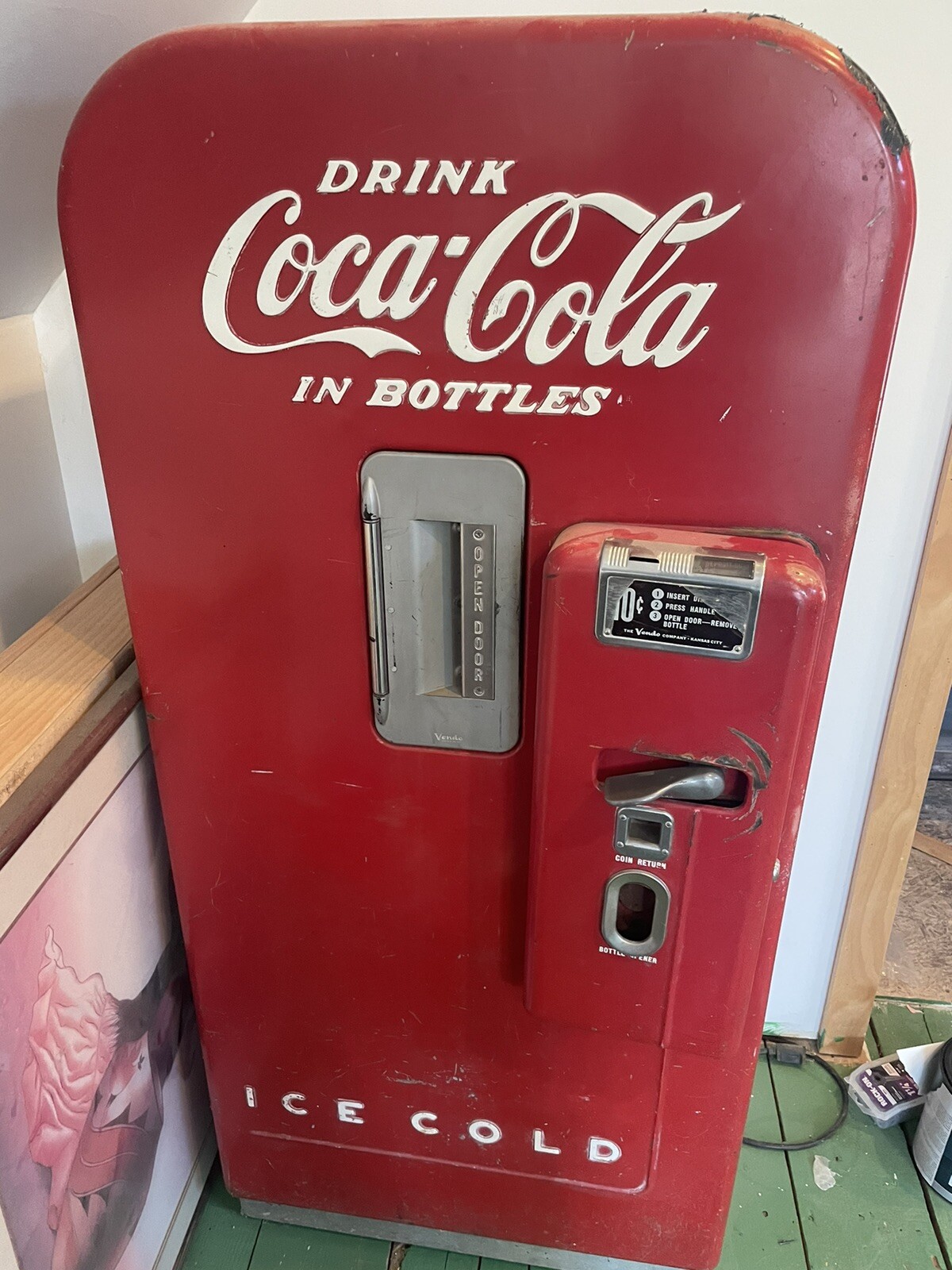 Vintage Restored Vendo 39 Coca Cola Coke Machine | eBay