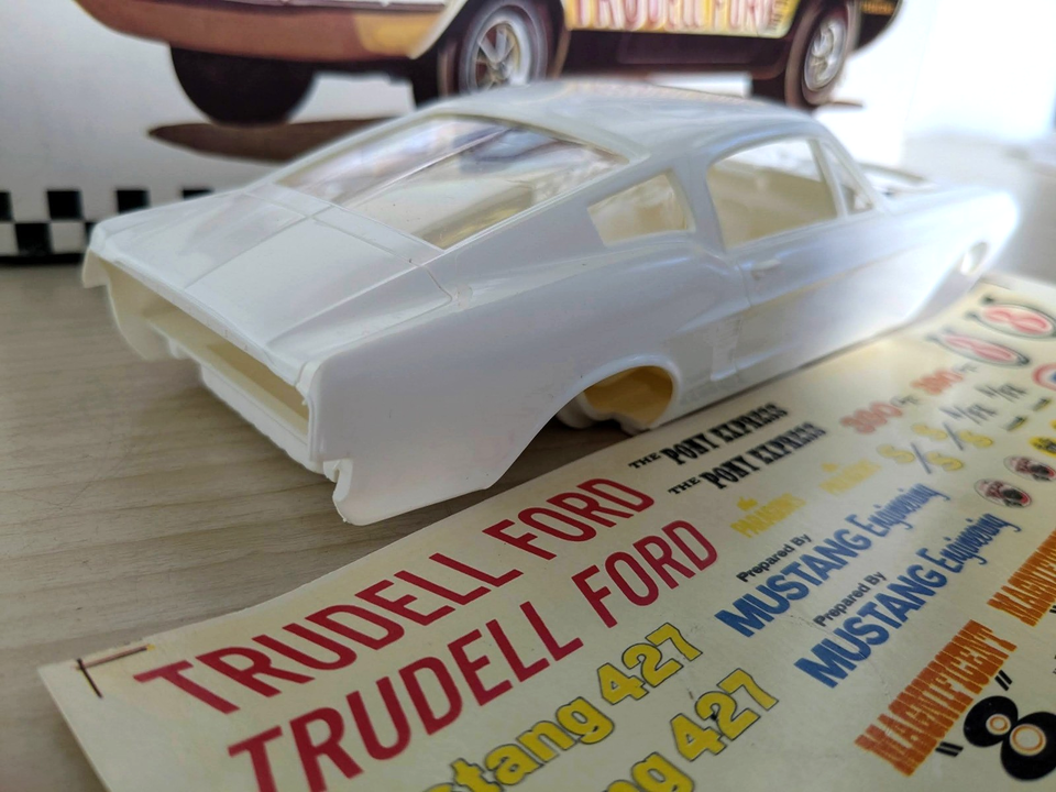 ***RARE! *ORIGINAL VINTAGE AMT 1967 FORD MUSTANG GT KIT ***COMPLETE ...