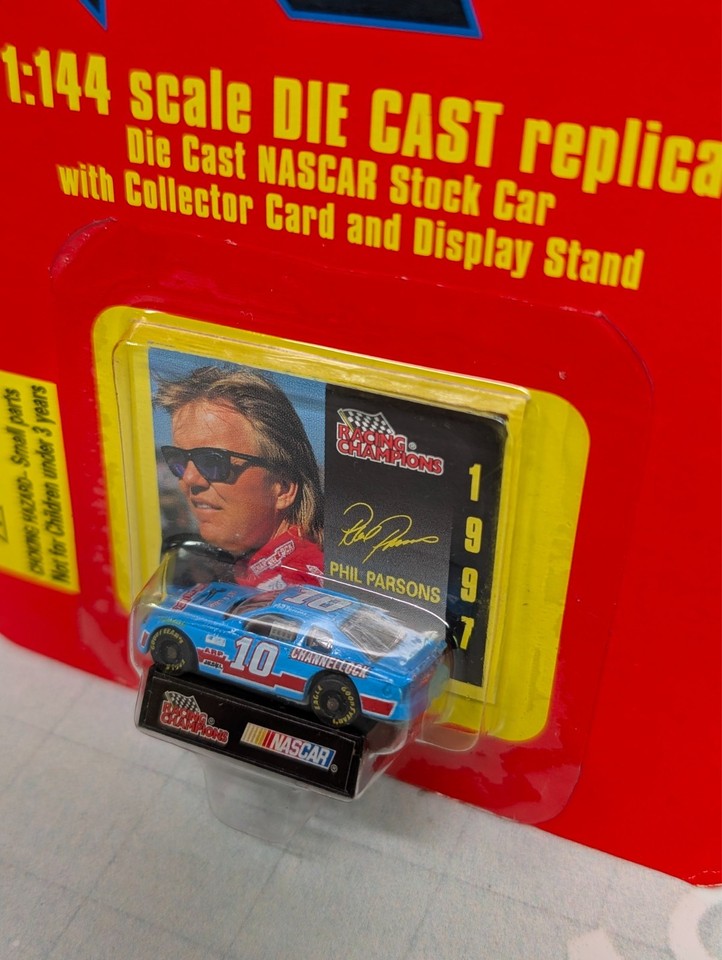 1:144 #10 PHIL PARSONS CHANNEL LOCK MONTE CARLO RACING CHAMPIONS 1997 ...