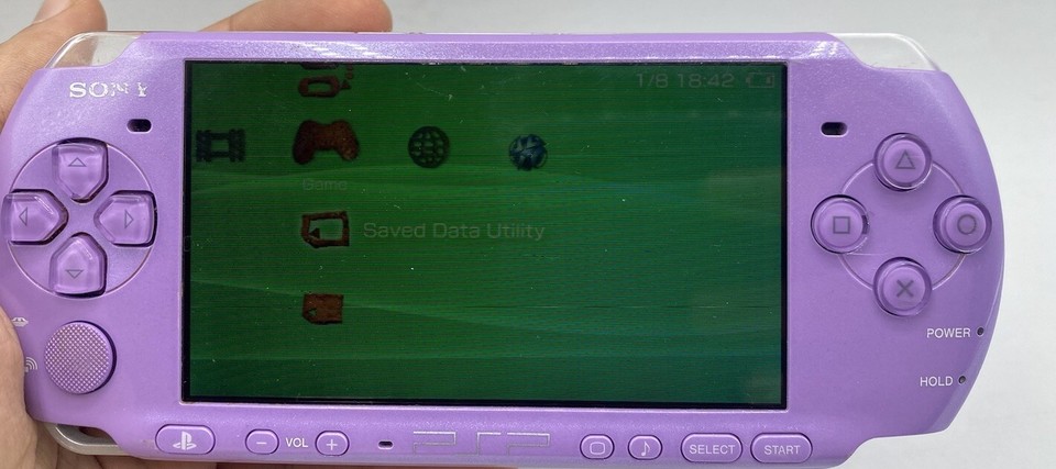 Sony PlayStation Handheld PSP Hannah Montana Edition Lilac - PSP-3001 ...