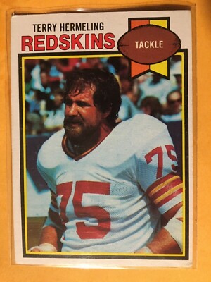1979 Topps #476 Redskins Terry Hermeling Football Card | eBay