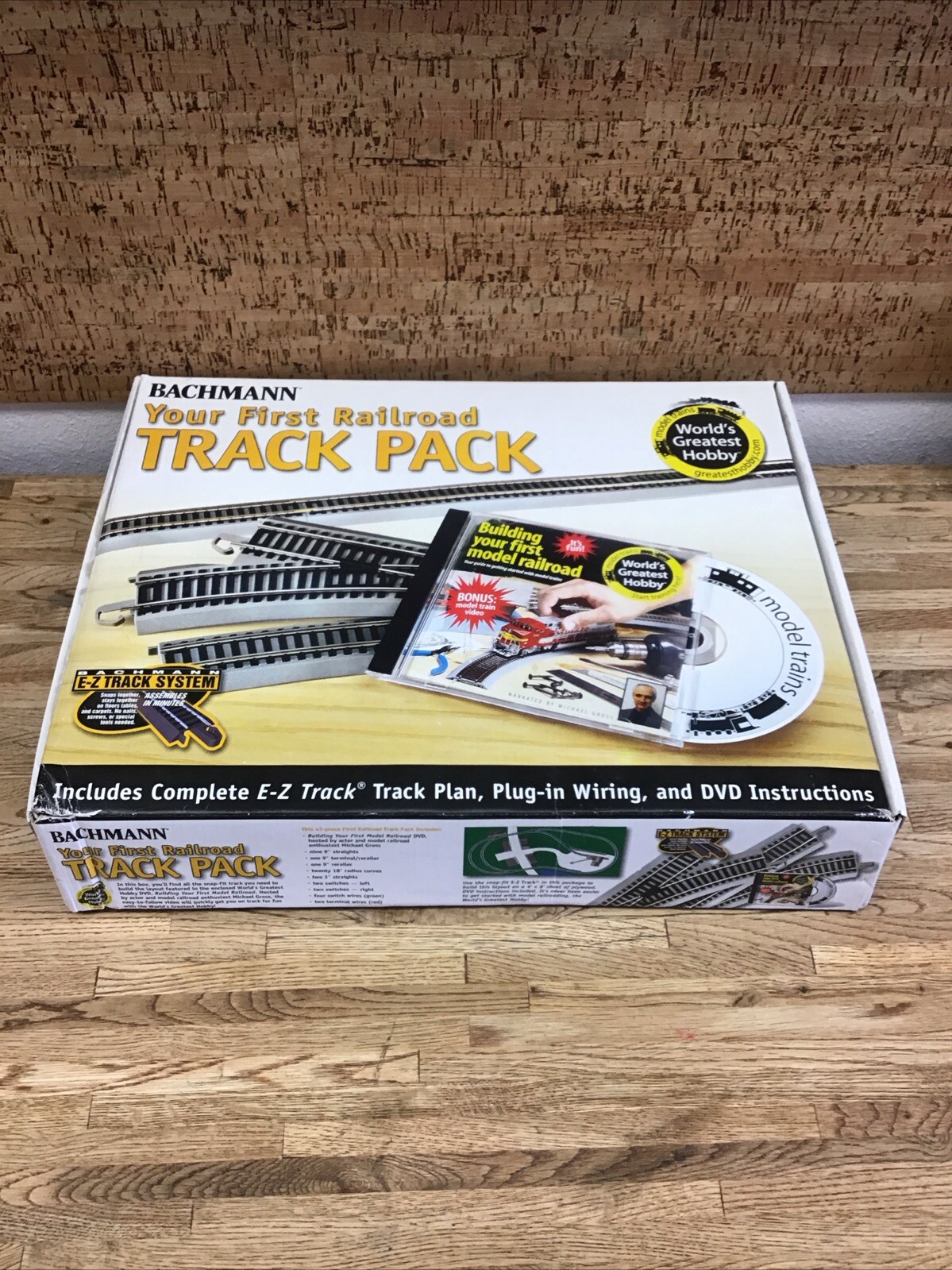 Bachmann EZ Track HO Scale Track Lot Of 37 Pieces EUC B-4 | eBay