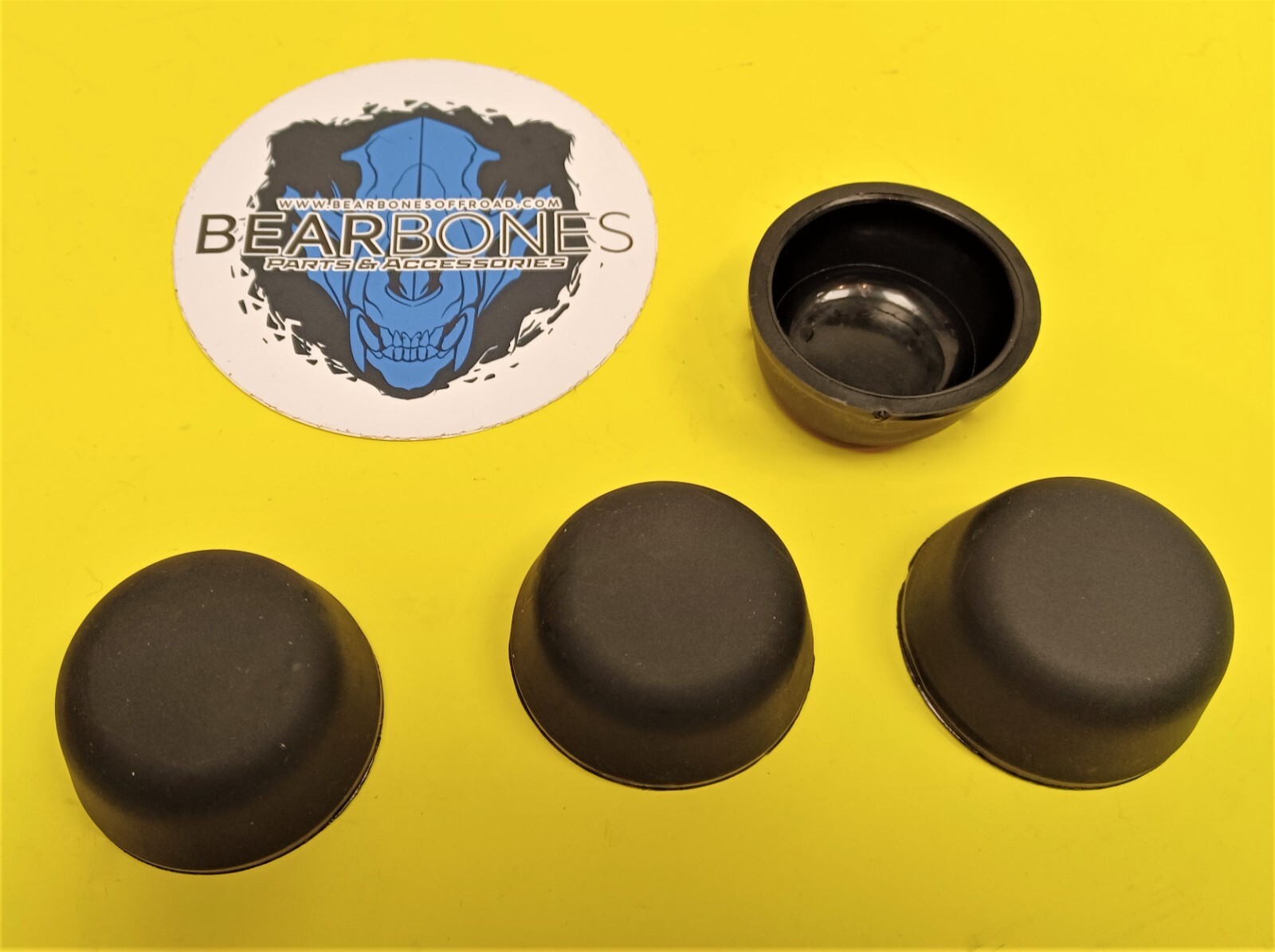 Discovery 1 Rubber Drive Flange Axle Hub Cap Dust Covers x4 FTC5414 ...