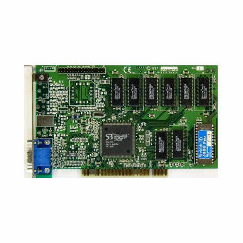 Diamond Stealth 3d 2000 Pro S3 Virge/dx Chipset 2mb PCI Video Card for ...