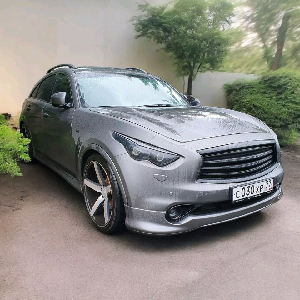 Front Aerokit Nismo lip For Infiniti FX35 FX37 FX50 QX70 FX30D 2008 ...