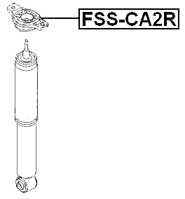 Rear Shock Absorber Mounting Fits Ford 1437051, 31277372, 31277782 ...