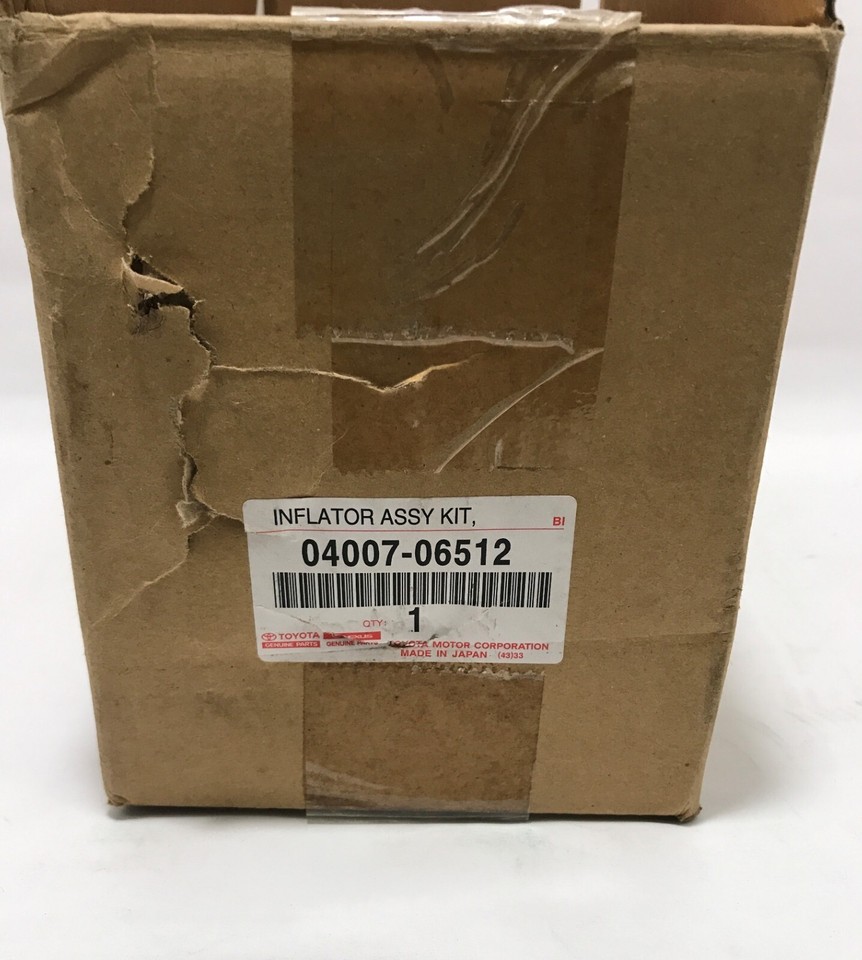 Toyota Inflator Assembly Kit 04007-06512 Brand New Open Box | eBay