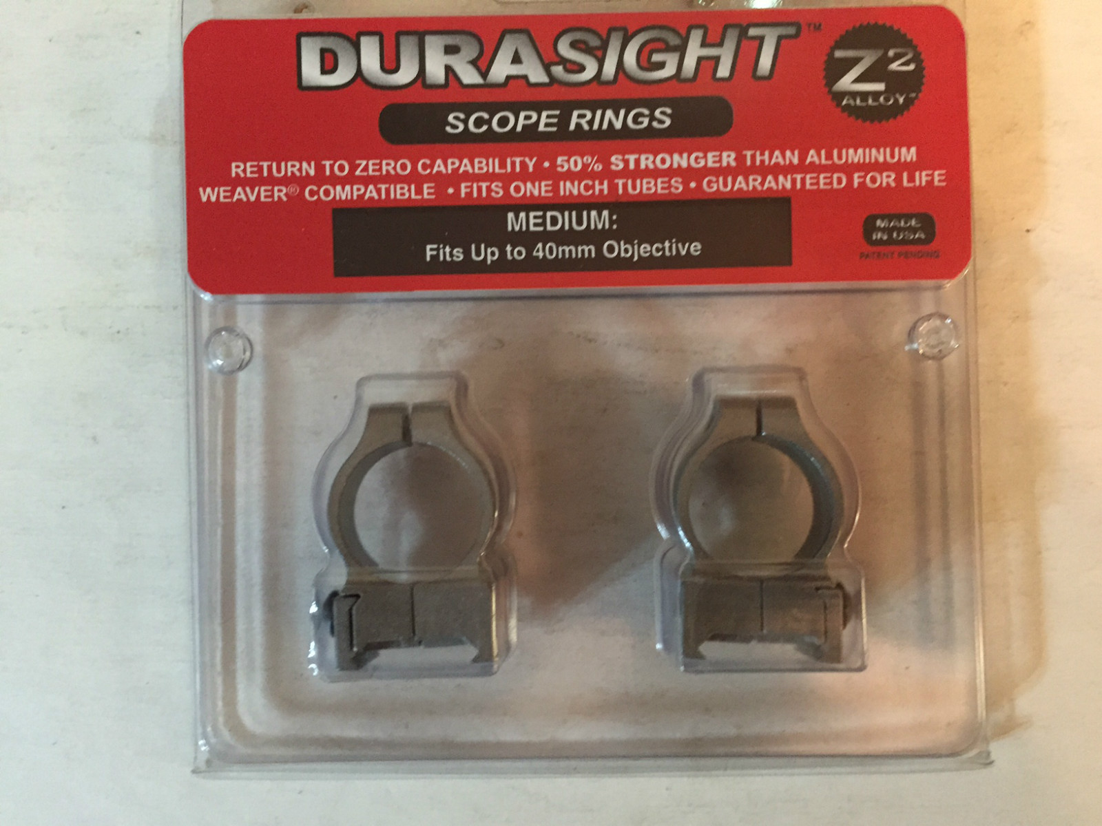 Durasight Scope Mount Rings DS300S 40mm | eBay