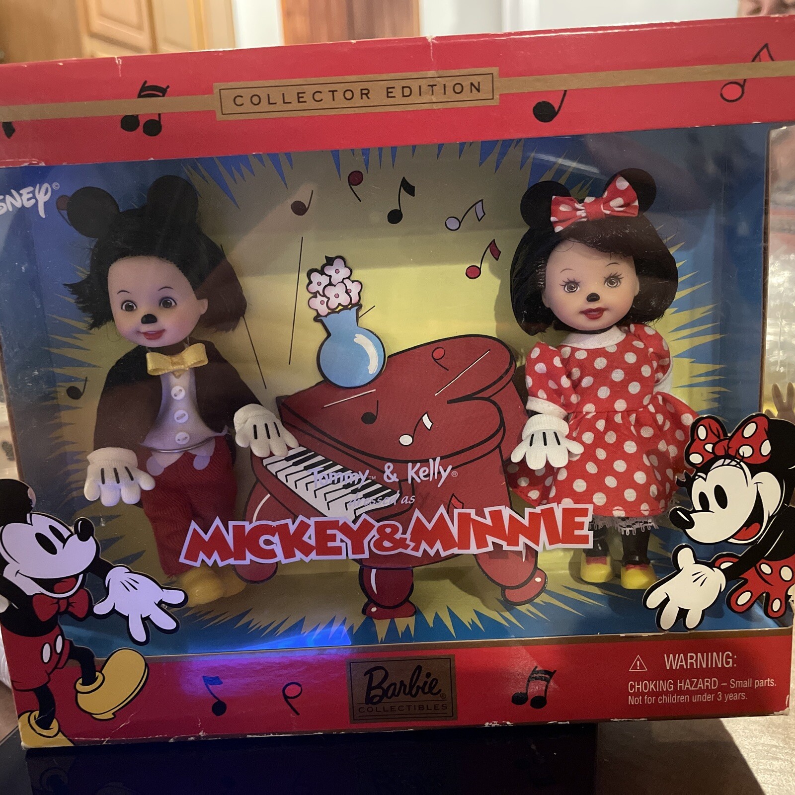 Barbie Disney Tommy & Kelly Dressed as Mickey and Minnie Collector ...