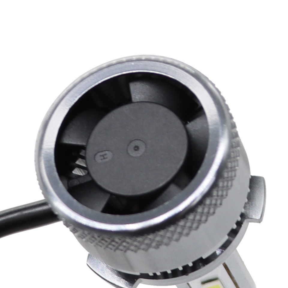 2PCS Cold White led headlight bulbs 9005 high beam low beam 6500k ...