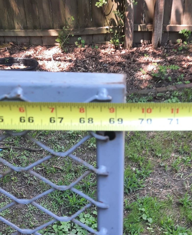 Utility Trailer 69" wide by 49" Long Steel Expanded Metal Ramp Gate ...