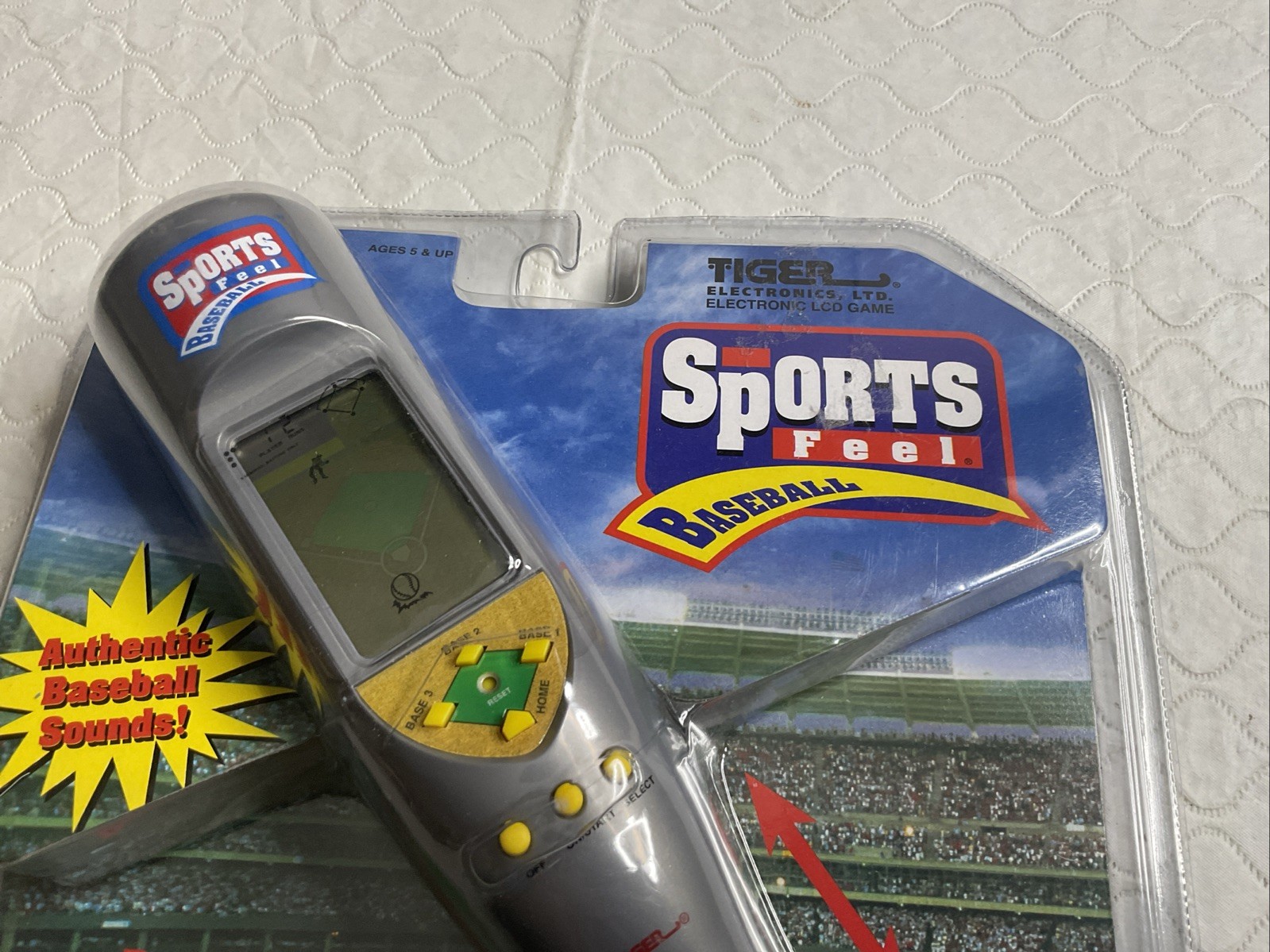 Tiger Electronics Handheld Sports Feel Baseball 1999 for sale online | eBay