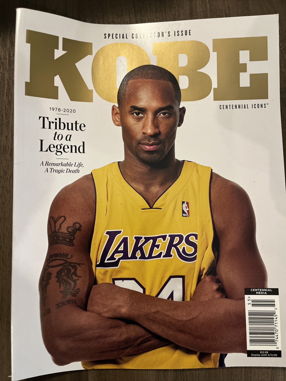 KOBE Special Collector's Issue Centennial Icons 2020 Tribute to a ...