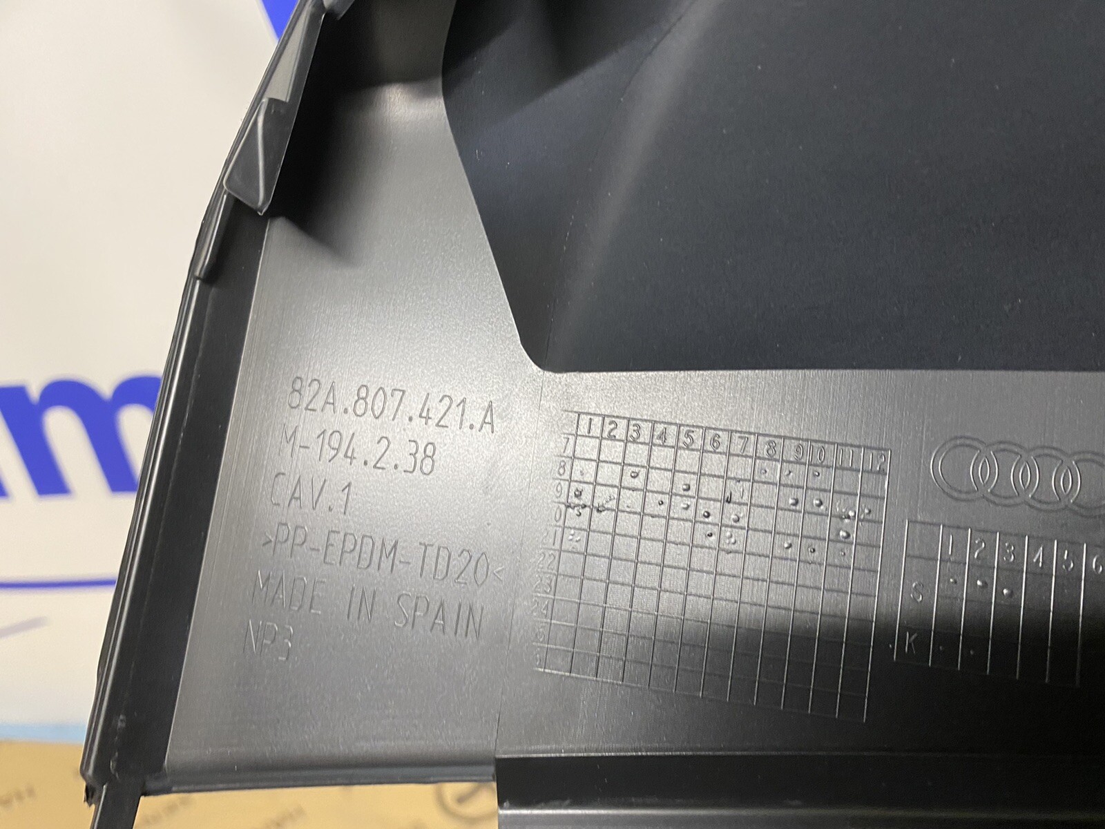 Audi A1 2019 on Rear Bumper Lower Diffuser 82A807421A for sale online ...