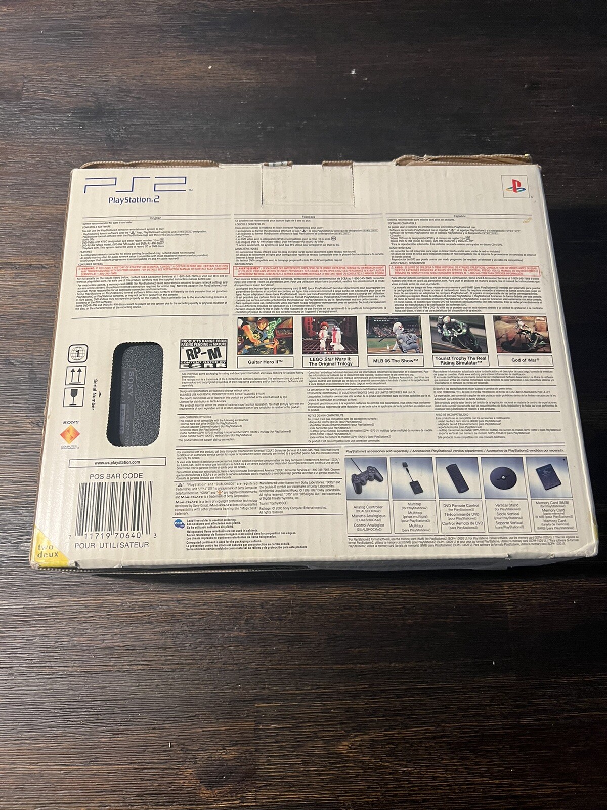 Sony PlayStation 2 SCPH-70011 CB Slim Console - Charcoal Black for sale ...