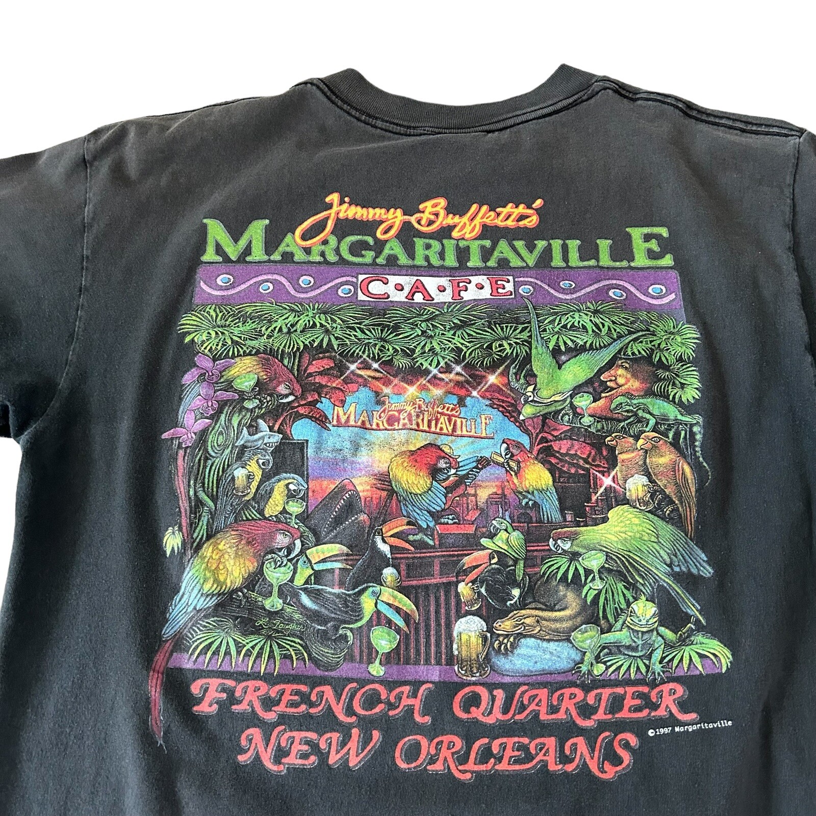 Vtg 90s Jimmy Buffett Margaritaville Music Bar Promo … - Gem