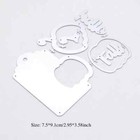 Autumn Fall Pumpkin Shaker Tag Metal Cutting Dies Scrapbook Card Making ...
