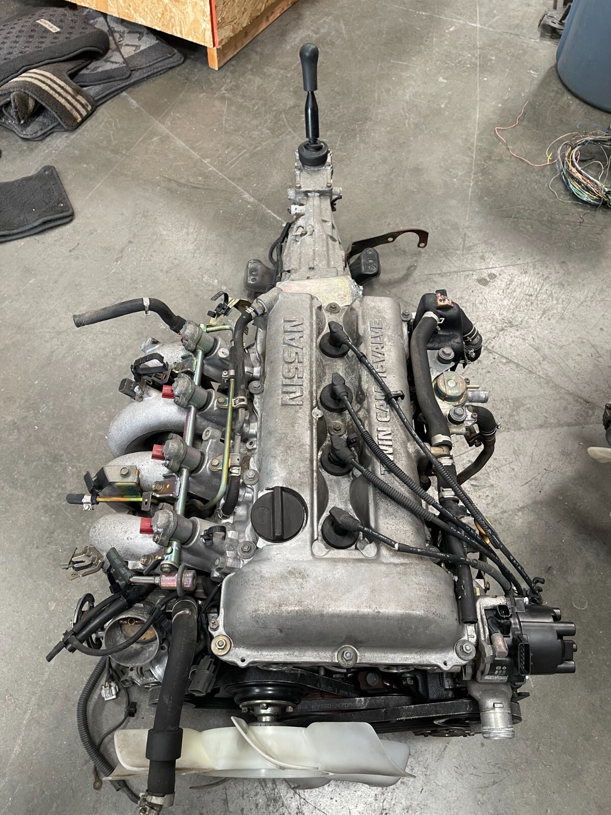 JDM Nissan Silvia S13 NA SR20DE non Turbo Engine & 5 Speed transmission ...