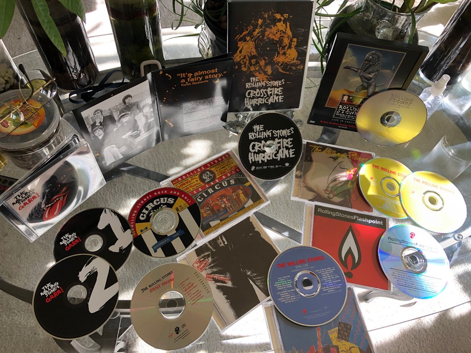 ROLLING STONES - Studio & Live Concert Collection (CDs & DVDs) | MINT ...