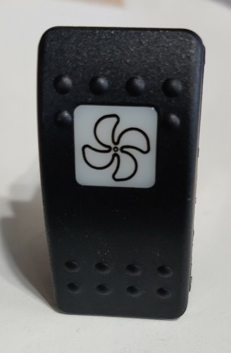 NEW CARLING TECHNOLOGIES FAN SWITCH ROCKER 20A 12V V1D1 RV CAMPER BOAT ...