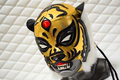 TIGER MASK WRESTLING MASK LUCHADOR WRESTLER LUCHA LIBRE MEXICAN COSTUME ...