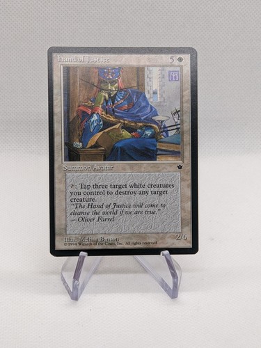 Hand of Justice - MTG Magic the Gathering - Fallen Empires | eBay