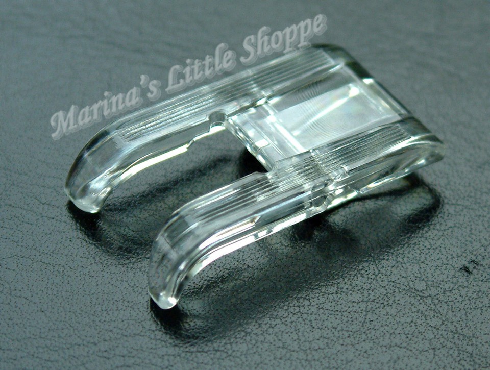 7mm CLEAR OPEN TOE / APPLIQUE FOOT * SINGER PFAFF HOBBY listed models ...