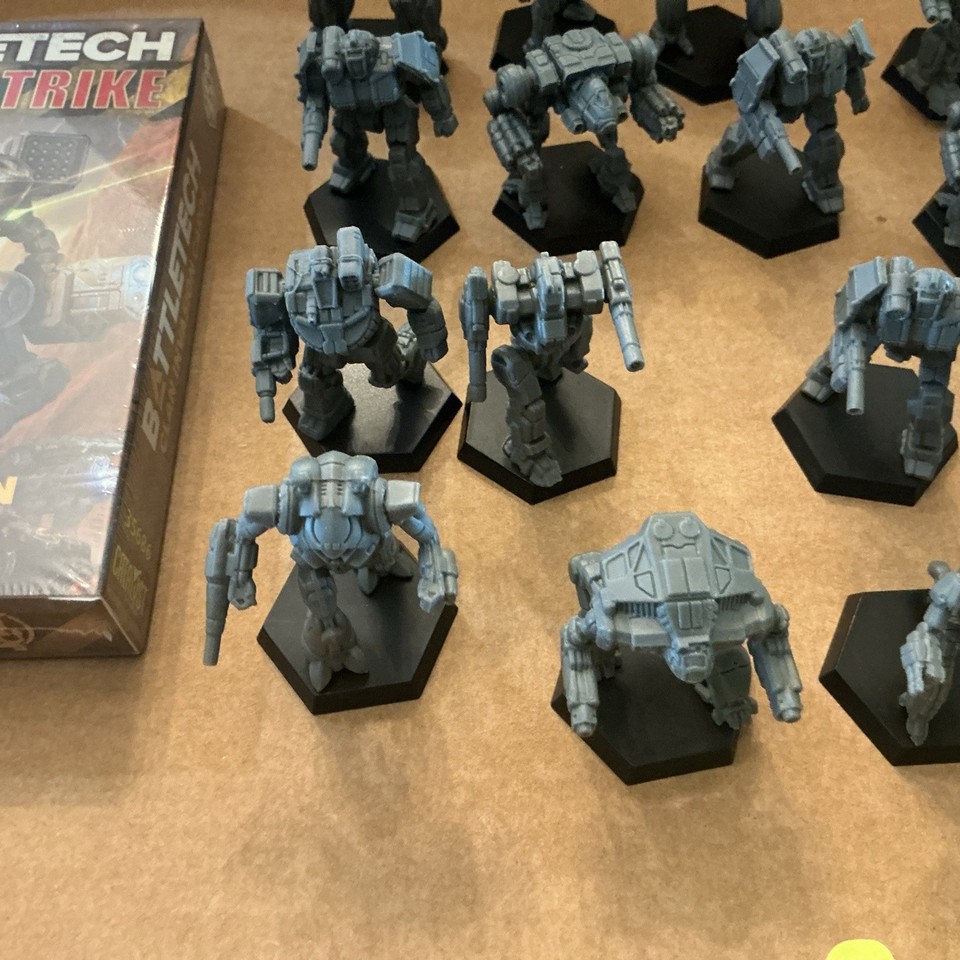 Battletech Miniature Lot 7 - 16 CGL plastic miniatures | eBay