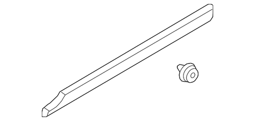 Genuine Volvo 2016-2025 Volvo XC90 - Side Molding 39842969 | eBay