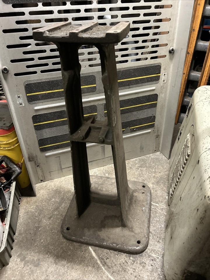 cast iron heavy duty stand Vise Grinder Buffer Pedestal | eBay