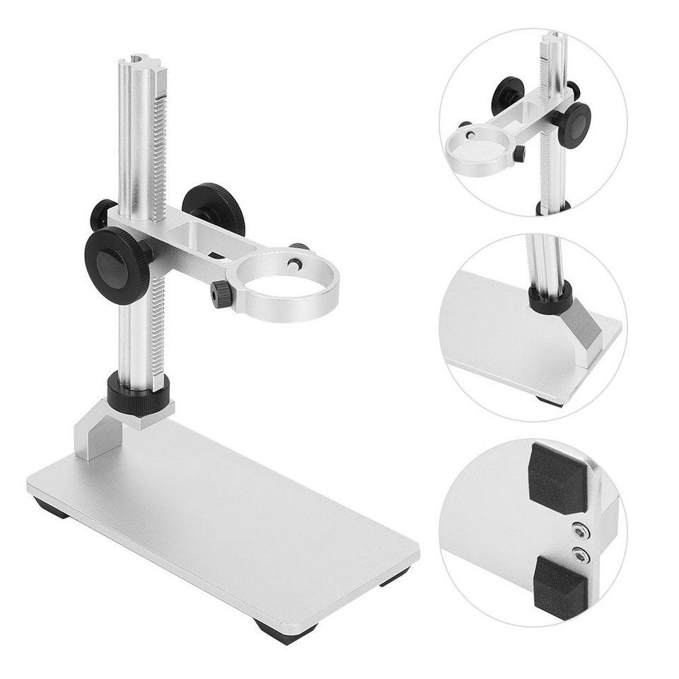 Aluminum Alloy USB Microscope Bracket Digital Microscope Lift Stand ...