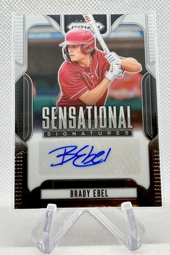 2025 Panini Prizm Brady Ebel Sensational Signatures Insert Auto #SS-BE ...
