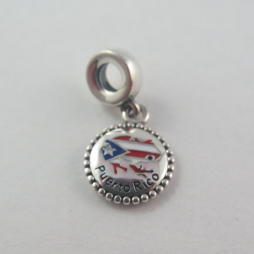 Puerto Rico Charm USA Charm US Charm Travel Charm Travel Themed/Pandora ...