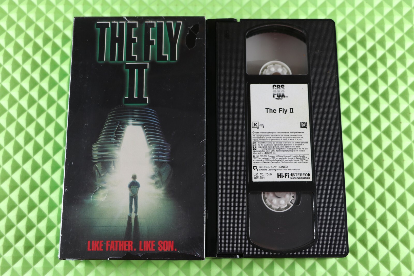 The Fly II 1989 CBS FOX Video VHS | eBay