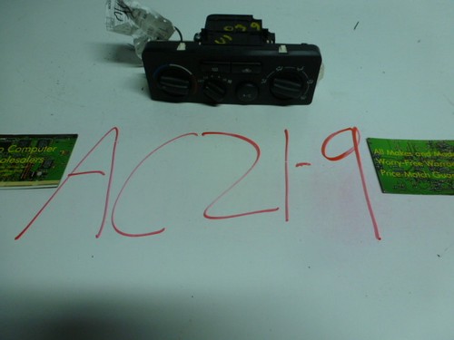 AC21-9 OEM WARRANTY 01-02 COROLLA TEMP AC HEAT CLIMATE CONTROL UNIT ...