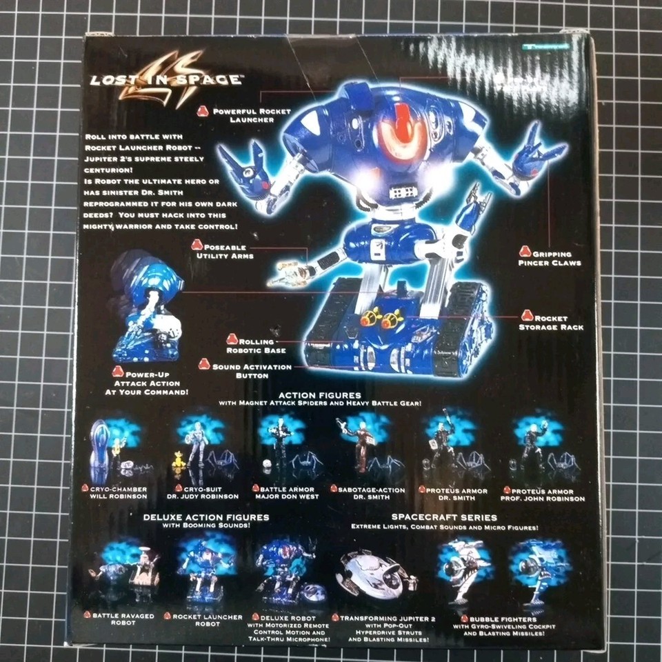 New 1997 Trendmasters Lost in Space Rocket Launcher Robot | eBay